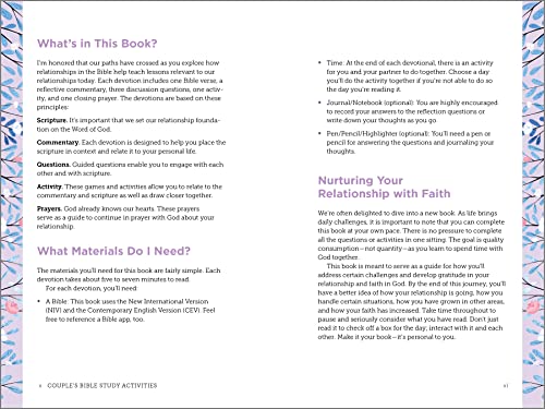 Couple's Bible Study Activities: 70 Engaging Activities to Connect With Your Faith and Each Other