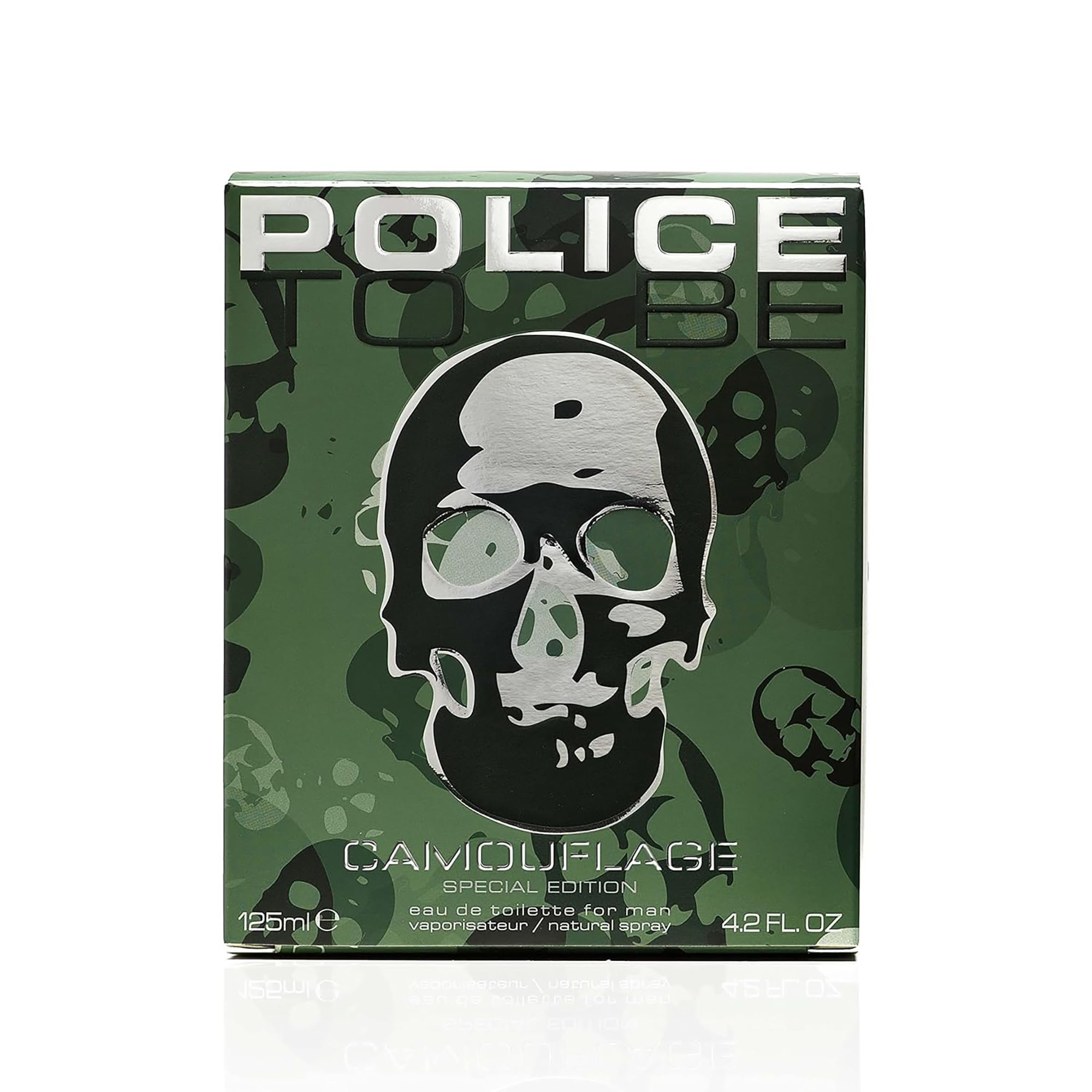 POLICE to be Camouflage Eau De Toilette Spray Colognes for Men, 4.2 Fluid Ounce