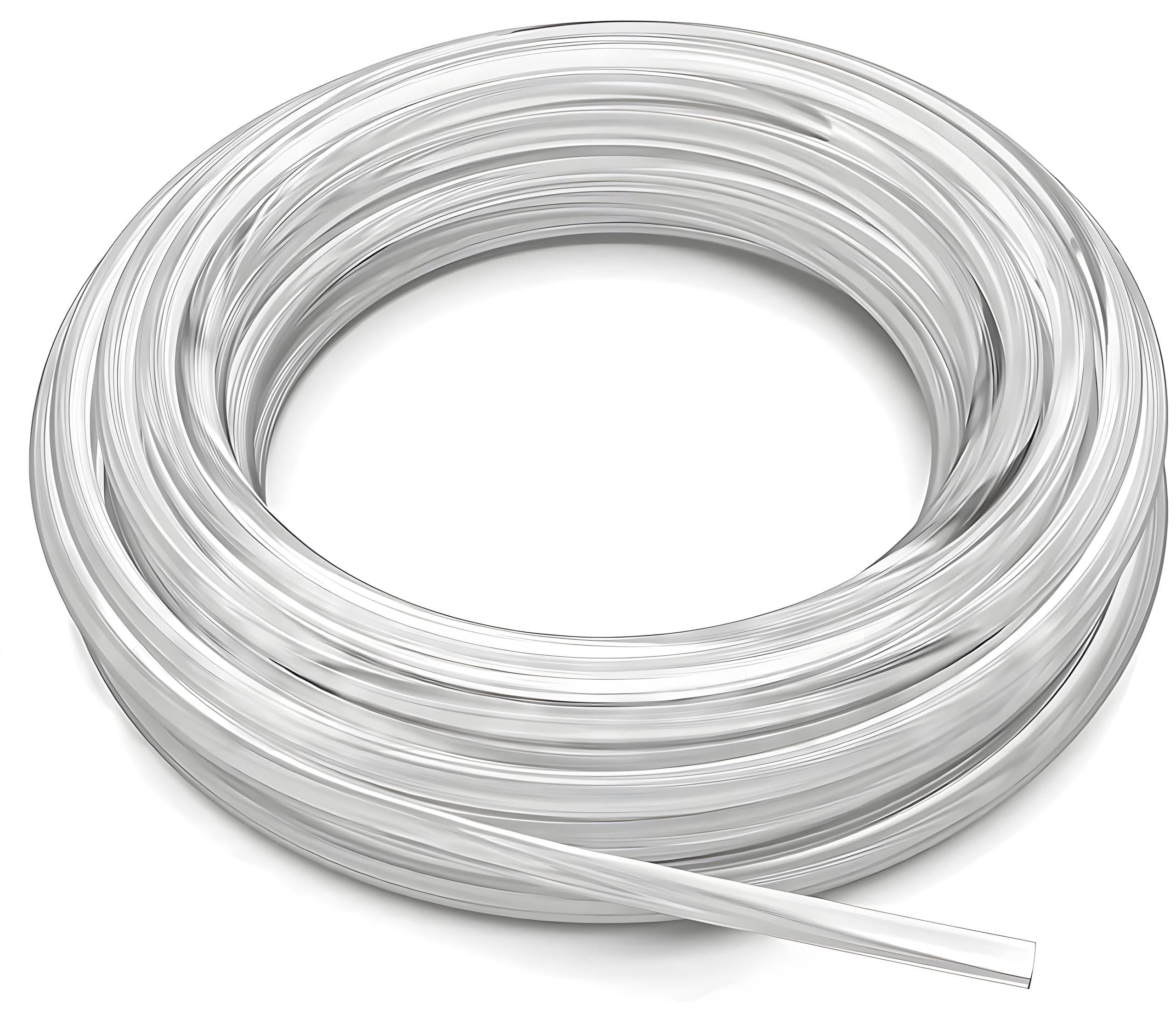 Lumpro 1/4'' Vinyl Sling Chair Spline Solid Awning Cord Replacement for Patio Fabric Chaise Lounge Outdoor Sling Chair Lawn Garden Pool Furniture Repair (25 Ft)