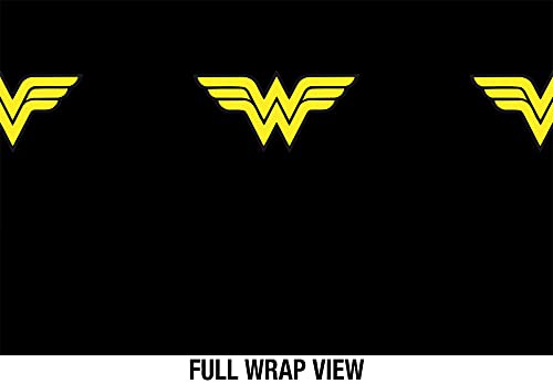 Dco - Logo OFFICIAL Wonder Woman Logo 18 oz Insulated Water Bottle, Leak Resistant, Vacuum Insulated Stainless Steel with 2-in-1 Loop Cap