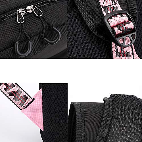 CUSALBOY Kpop Backpack Lisa Rose JISOO Jennie Color Photo Computer Backpack FashionTravel Business Work Backpack Whit USB Port (Black)
