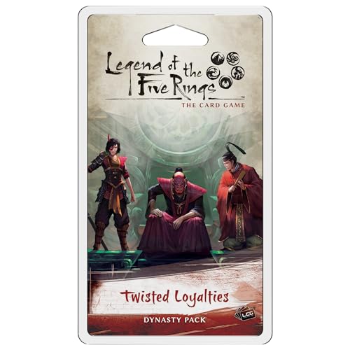 Fantasy Flight Games Legend of The Five Rings LCG: Twisted Loyalties Dynasty Pack - Tactical Strategy Game for Kids & Adults, Ages 14+, 2 Player, 45-90 Minute Playtime, Made