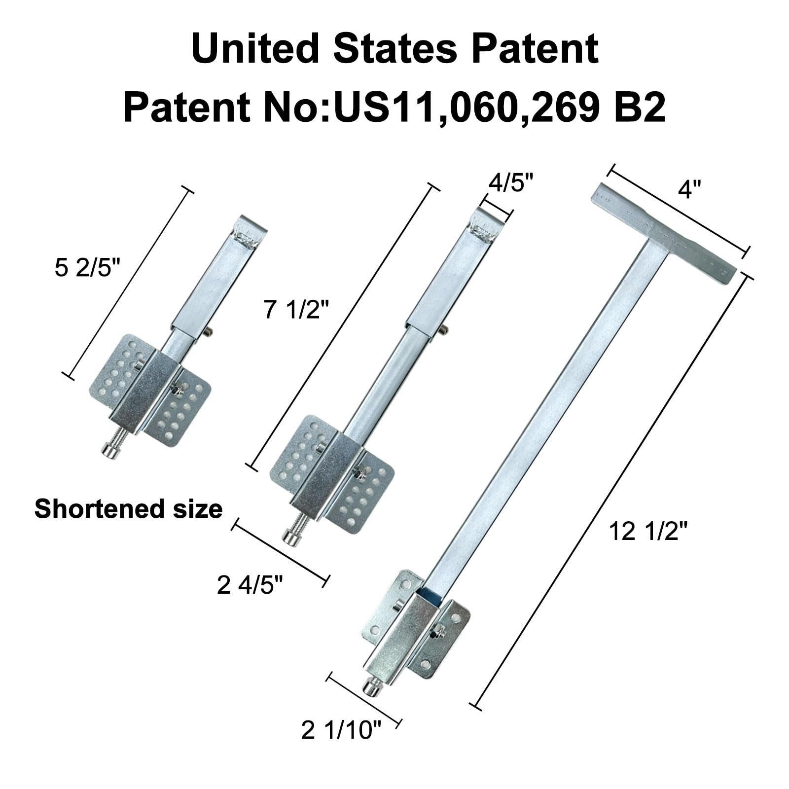 Undermount Sink Brackets,Undermount Sink Clips, Sink Repair Kit,Repair Dropped Sink, Galvanized Steel and Rust Resistant (Patent)