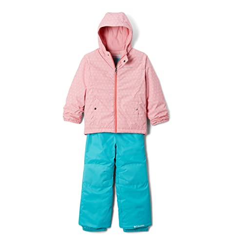 Columbia Toddler Unisex Frosty Slope Set, Pink Orchid Snowdaze, 2T