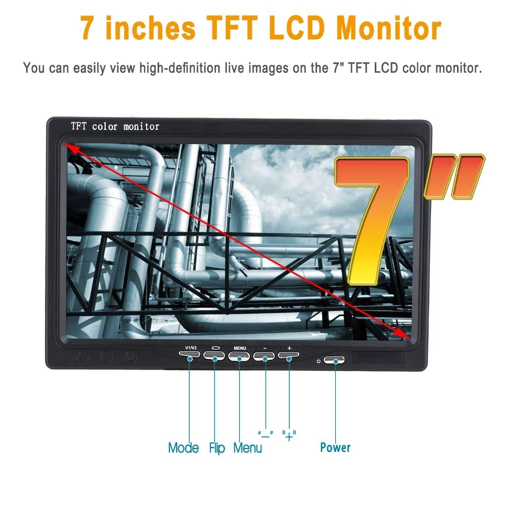 BHVXW 20/50/100M Pipe Inspection Video Camera,6.5mm Cam Drain Sewer Pipeline Industrial Endoscope (Size : 50m)