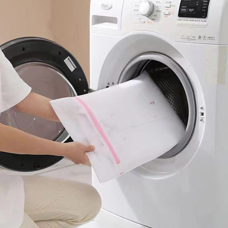 Durable Honeycomb Mesh Laundry Bags for Delicates (Zipper type)
