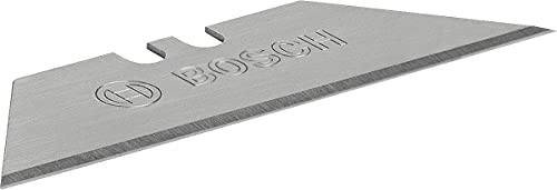 Bosch Professional Ten Replacement Blades for Folding Knife (incl. Trapezoid Blades, one-Hand Dispenser, Safety Transport Box)