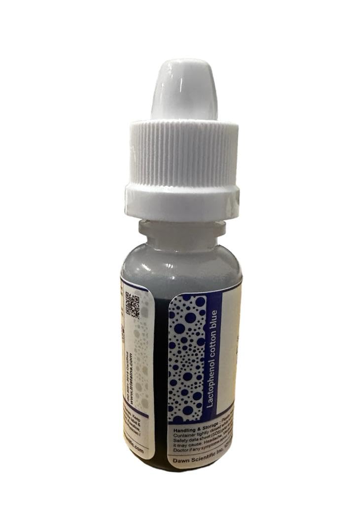 Lactophenol Cotton Blue 15mL Dropper Bottle