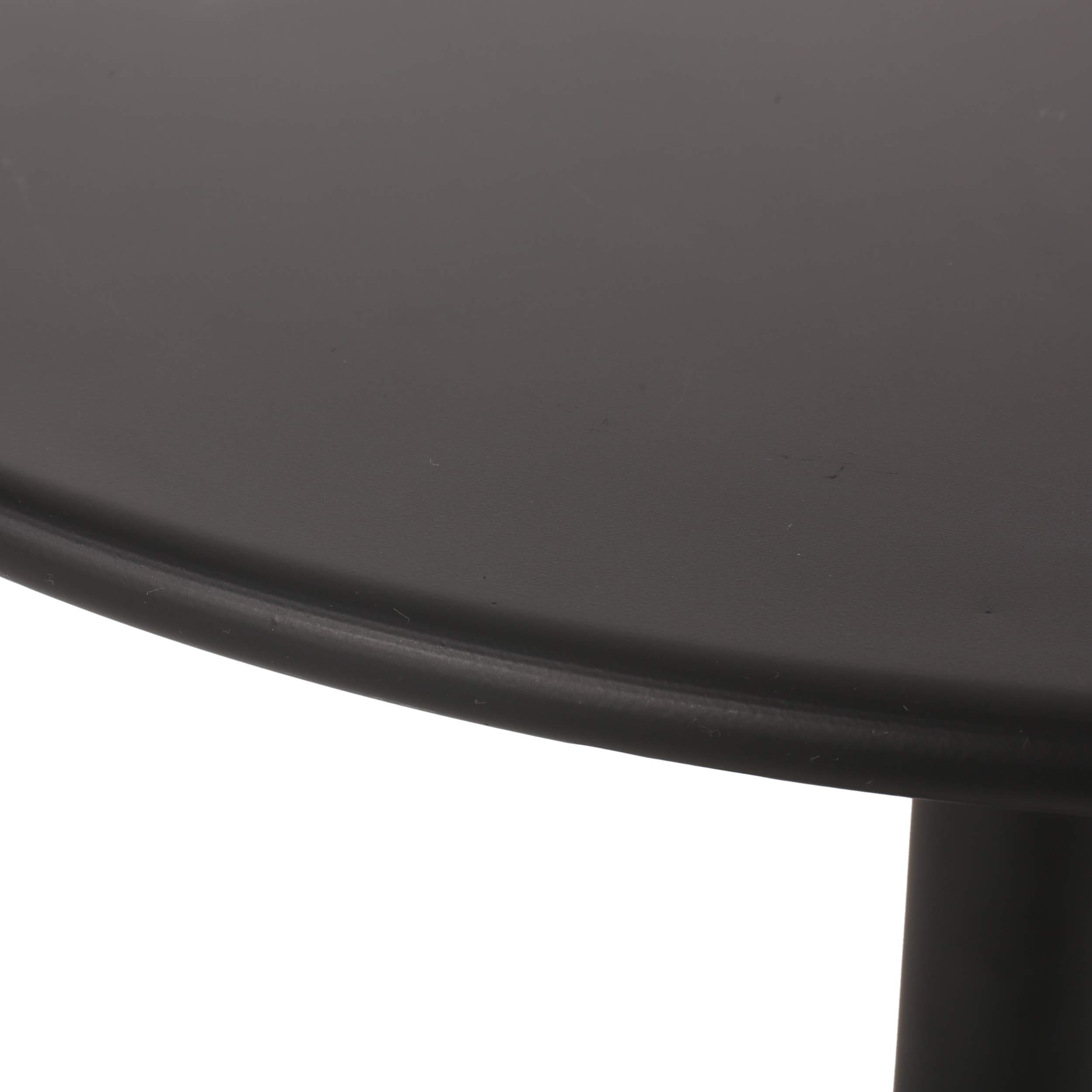 Christopher Knight Home Terra Outdoor Bistro Set, Matte Black