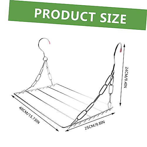 Cabilock Panties Clothes Window Drying Rack Outdoor Sock Laundry Hanging Rack Balcony Drying Rack Drying Shelf for Shoes Clothing Clothes Drying Rack Shoe Outdoor Clothes Hanger