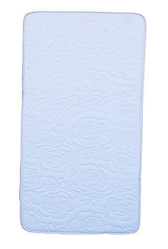 Colgate Mattress Cradle & Bassinet Mattress - GREENGUARD Gold Certified, Reversible Bassinet Pad with 2โ Thickness, Wrapped in Waterproof Quilted Cover - 15โ X 33โ X 2โ