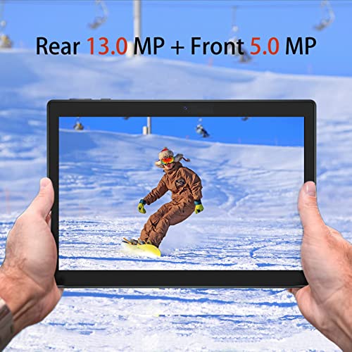 EEW Tablet 10 Inch Android Tablet, Octa-Core, 5G WiFi, 1280×800 HD Display, 13MP+5MP Dual Cameras, 2G RAM 32G ROM, Bluetooth 5.0, 6000mAh Battety