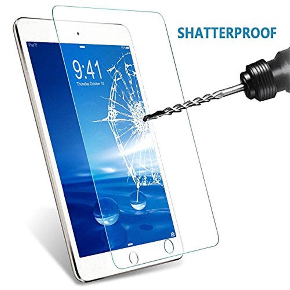 Sincase iPad Mini 4 Screen Protector, [2-Pack] Clear Premium iPad mini 4 Tempered Glass Screen Protector [Bubble Free] 2.5D Curved Shatterproof Glass Cover Screen Film for iPad Mini 4