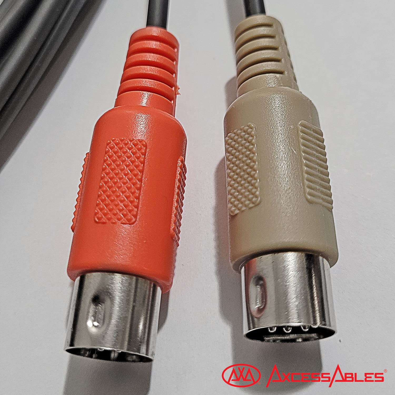AxcessAbles MID-203 Dual Midi Cable 5 Pin To Same - 3 M.