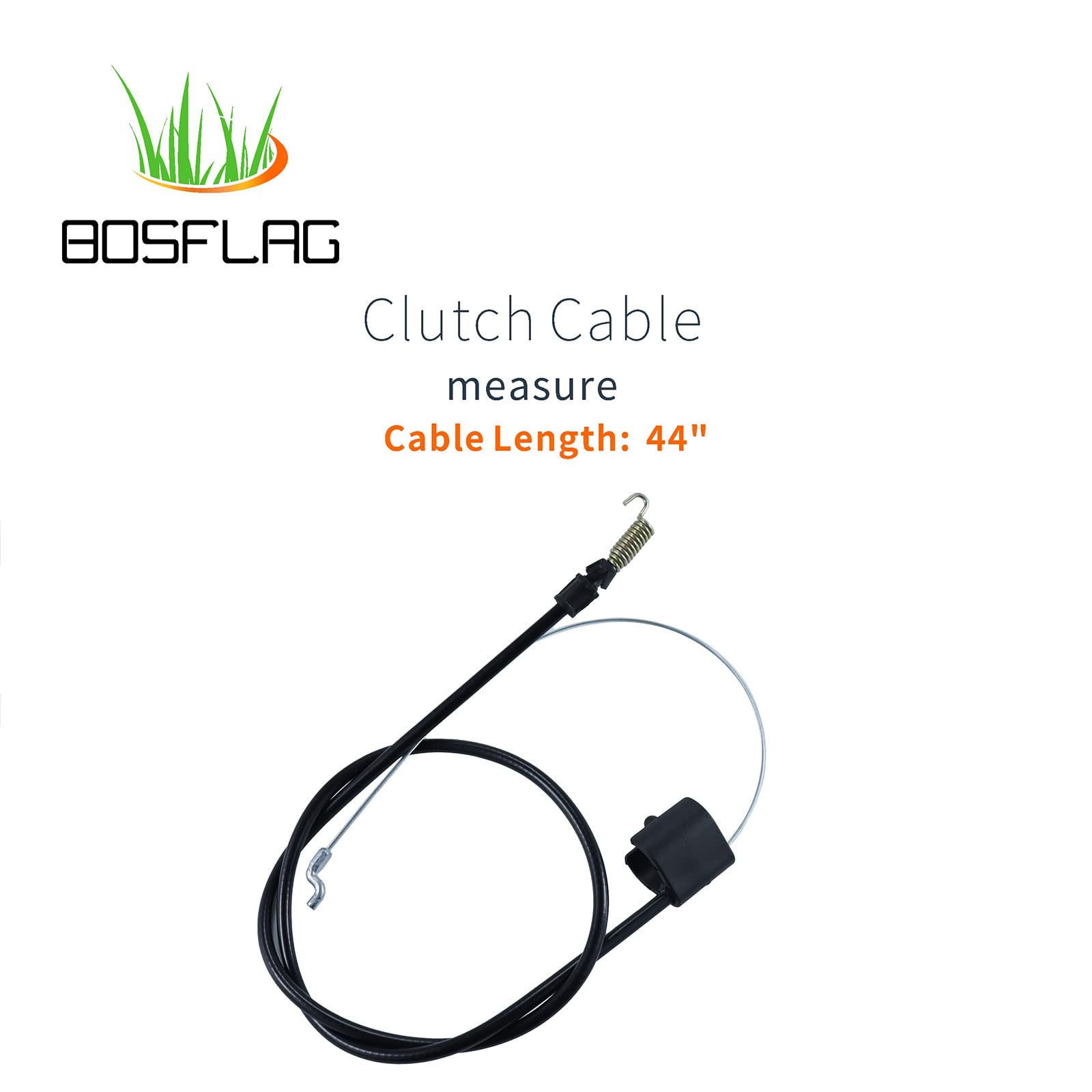 BOSFLAG 946-04091 Control Cable Replaces MTD 946-04091 Clutch Cable, 946 04091, 94604091, 746-04091 Control Cable, 746 04091 Control Cable, 74604091 for Troy-Bilt Squall 521, 721, 5521 Snowblower