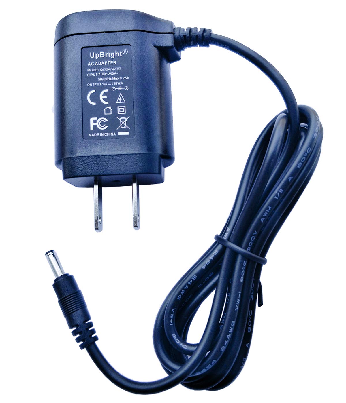 UpBright 5V AC/DC Adapter Compatible with OttLite CDO-007 290089 4050 290G59 ODO-007 CDO007 290009 259WBC 29000C LED Handheld Task Light Lamp Ott Lite 4.5V 5.0V 4.5VDC 5VDC DC4.5V Power Supply Charger
