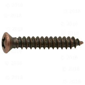 Hard-to-Find Fastener 014973127060 Phillips Oval Decorative Screws, 8 x 1, Piece-30