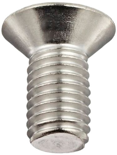 Small Parts 18-8 Stainless Steel Machine Screw, Plain Finish, Flat Head, Phillips Drive, Meets ASME B18.6.3, 5/16" Length, Fully Threaded, #4-40 UNC Threads (Pack of 100)