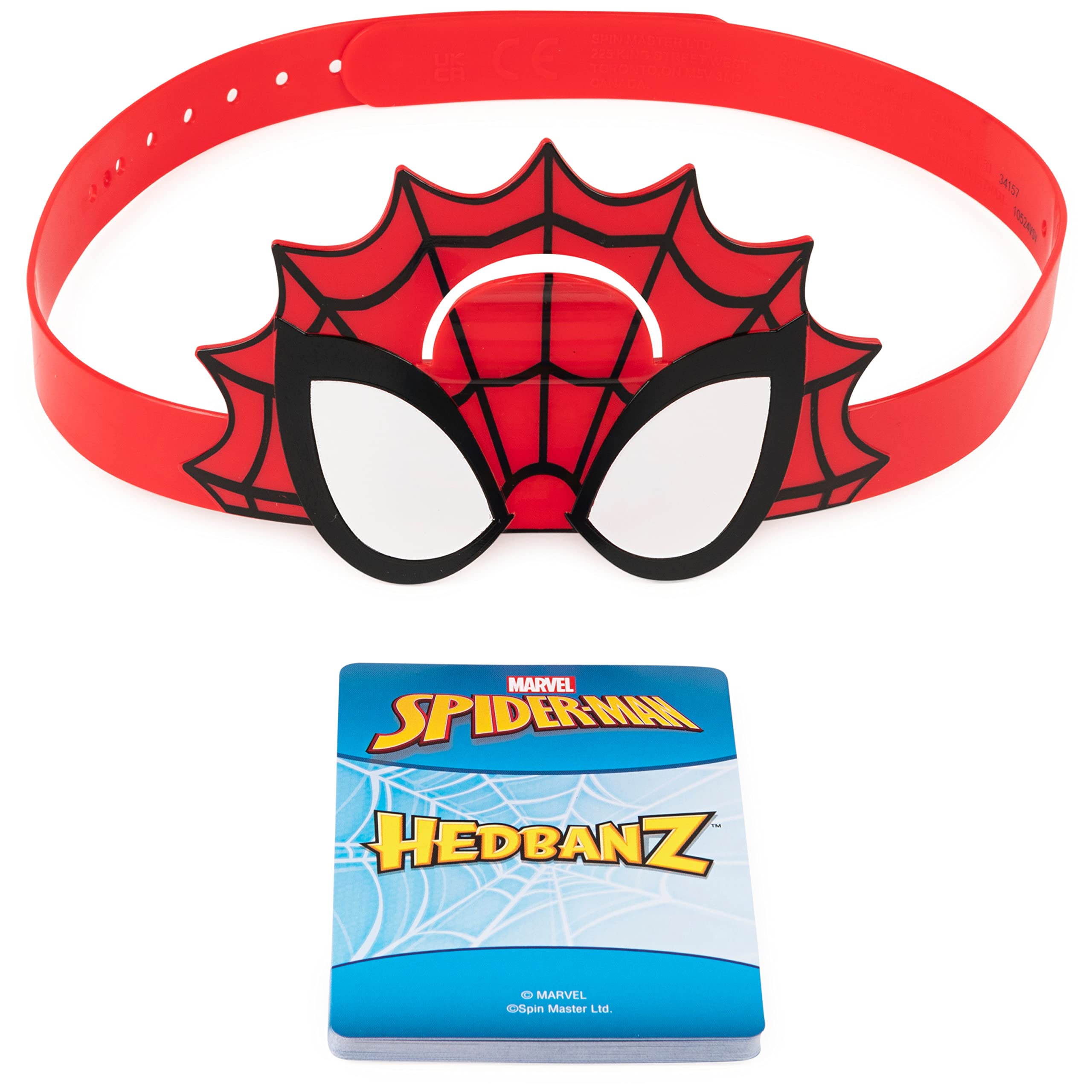 Hedbanz, Picture Guessing Board Game Bundle of Disney, Spiderman, Animals Family Game Night, for Adults & Kids Aged 6 and up