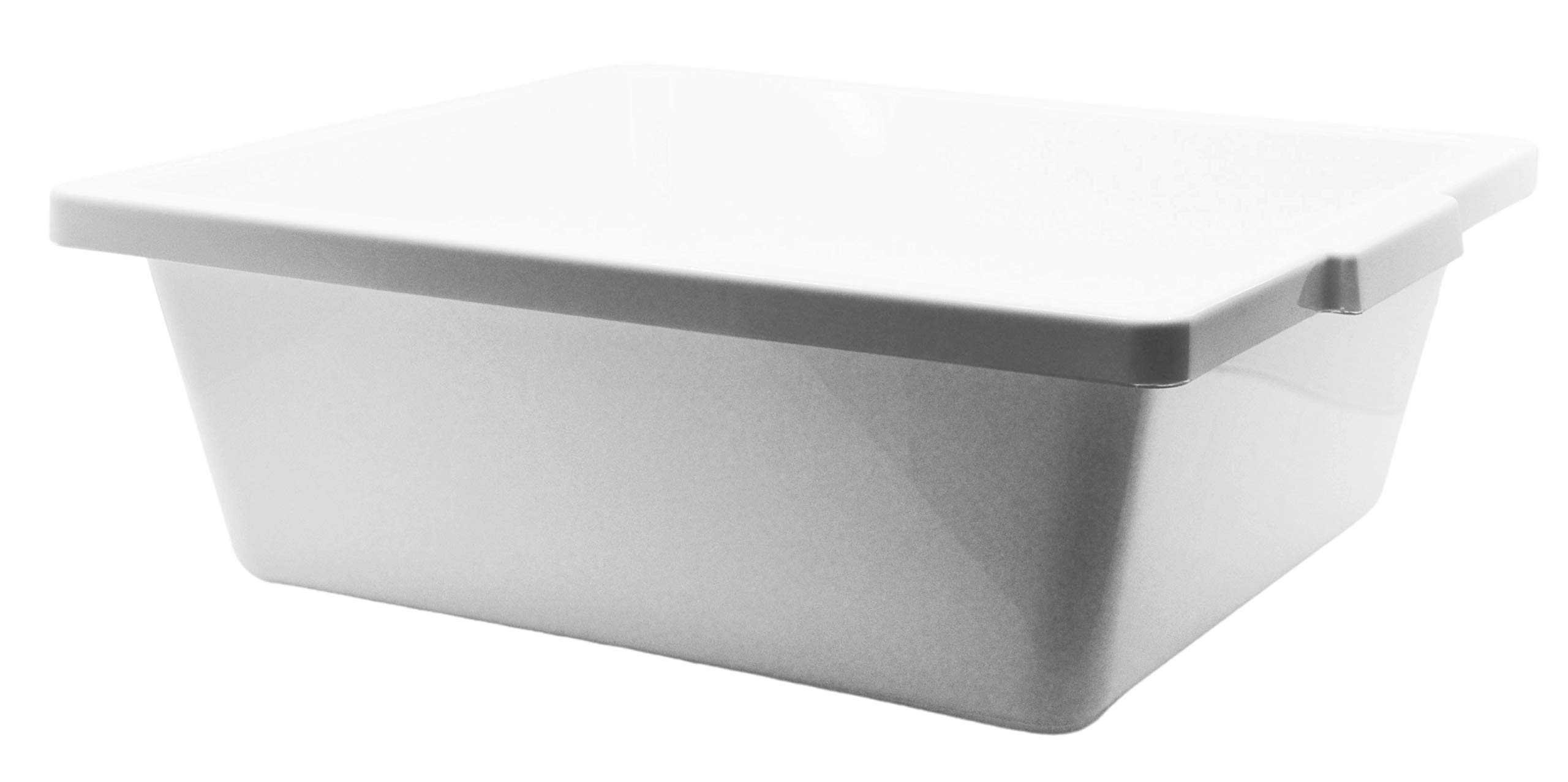 EISCO Utility Tray - Polypropylene Plastic - Size 21 x 17 x 5 Inches