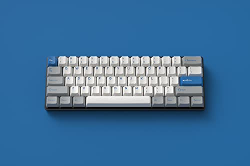 DROP DCX Camillo Keycap Set, Doubleshot ABS, Cherry MX Style Keyboard Compatible with 60%, 65%, 75%, TKL, WKL, Full-Size, 1800 layouts and More, White