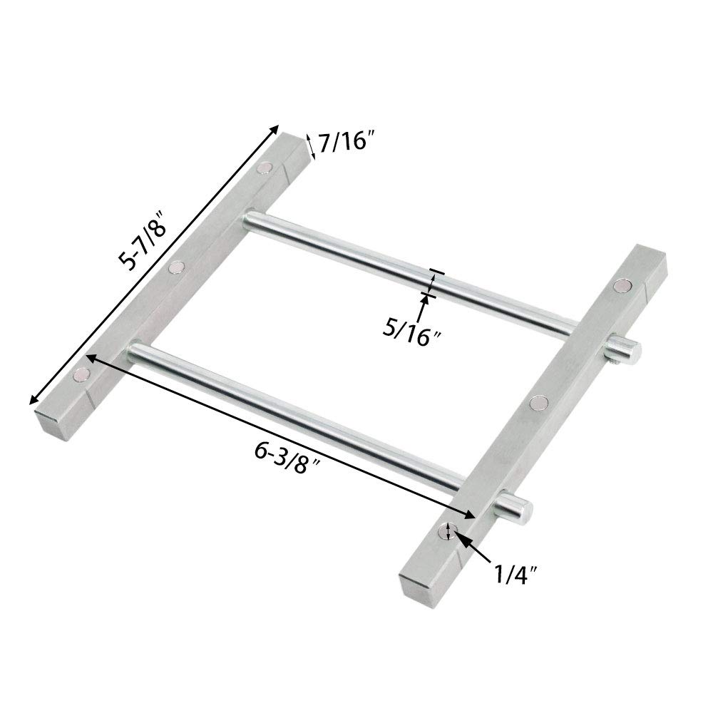 BLSGBUIDING Jointer Knife Setting Jig Metal Bars with Magnets for 4"-8" Jointer Blades Easy Quick Install - 1pack