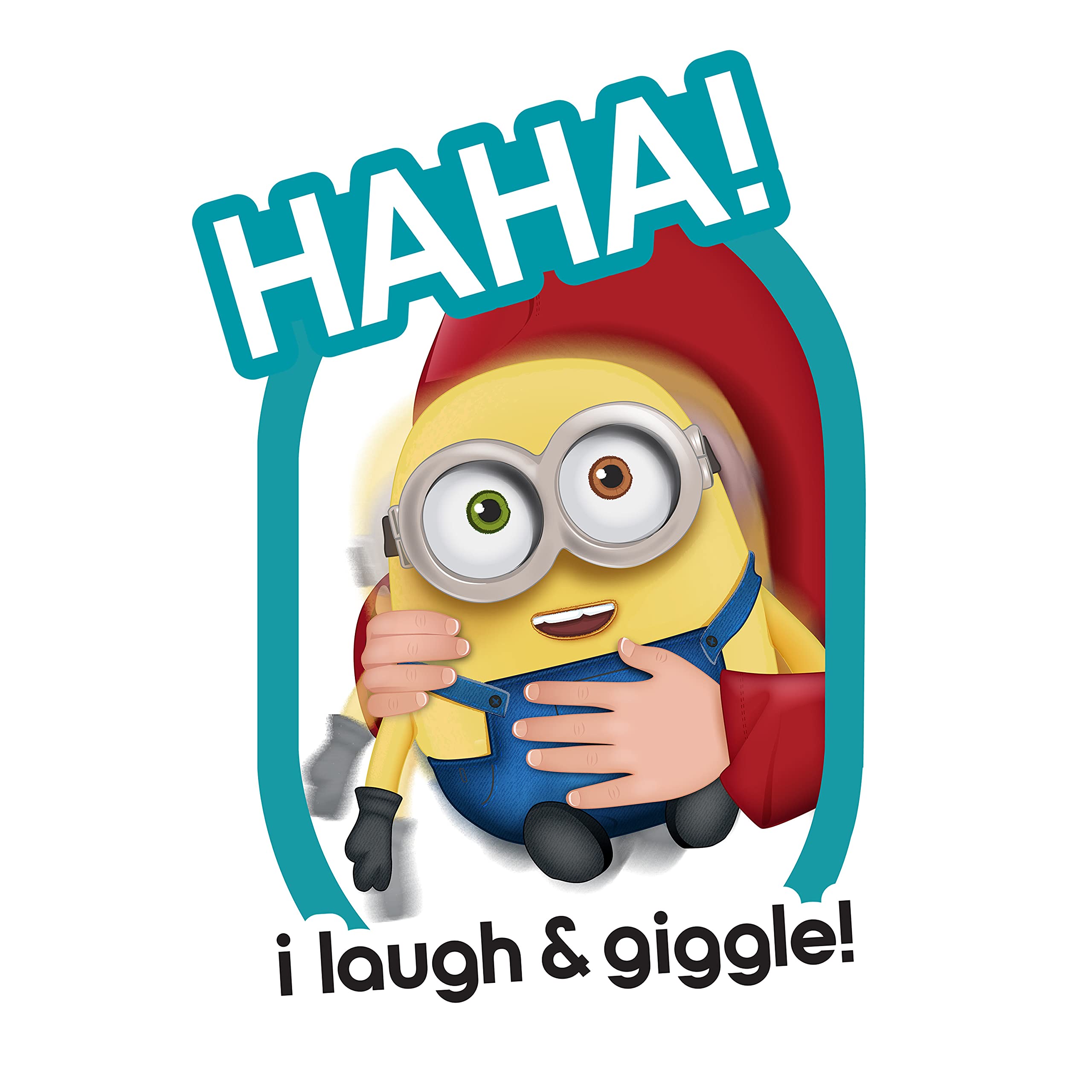 Just Play Illumination’s Minions: The Rise of Gru Laugh & Giggle Bob Plush, Kids Toys for Ages 3 Up