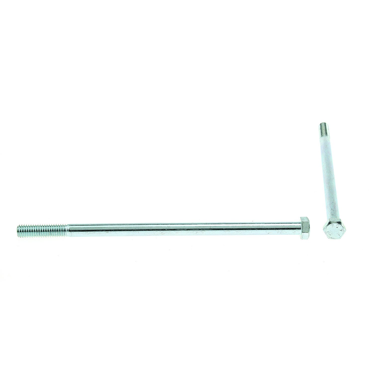 Prime-Line 9060189 Hex Bolts, 3/8 In.-16 X 8 In., A307 Grade A Zinc Plated Steel (10 Pack)