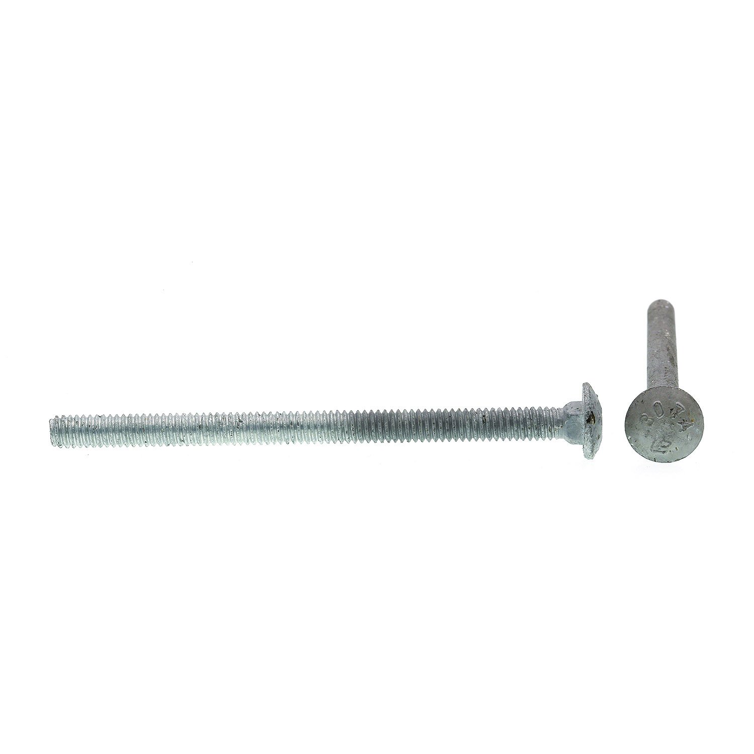 Prime-Line 9062566 Carriage Bolts, 1/4 In.-20 X 4 In., A307 Grade A Hot Dip Galvanized Steel (50 Pack)