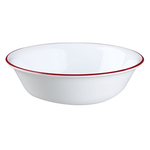 Corelle Livingware 18oz Soup Cereal Bowl BP Crimson Trellis