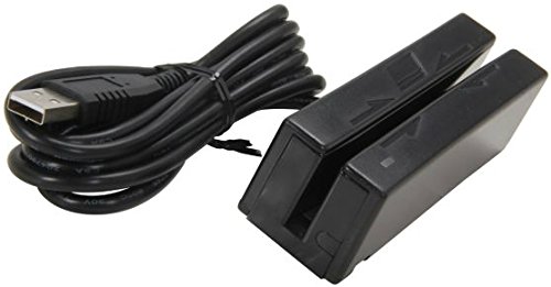 magtek 21040110 mini usb swipe rdr msr track 1/2 usb kybrd emulation/blk/6ft cab