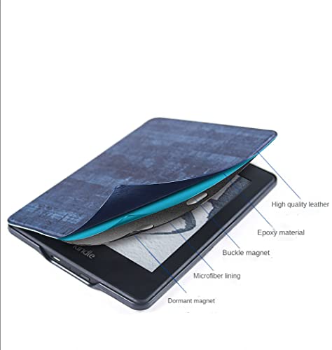 Case Compatible with Kindle Paperwhite Case Fits 10th Generation 2018 Released eBook Reader Covers Smart Accessories PU Leather Kindle Covers - sea Scenery