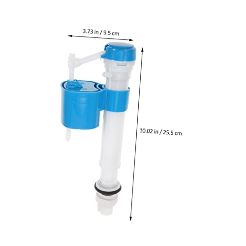 BETOOKY 1 Set Float Valve Water Valve Fill and Dual Flush Conversion System Toilet Flusher Replacement Kit Toilet Replacement Parts inside Tank Whelping Kit Mute Button Toilet Fill Valve
