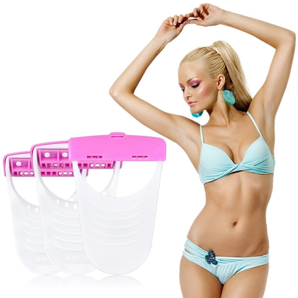 Sofit Women's Disposable Shaving Razors Bikini Trimmers Safety Razors Single Blade 50pc