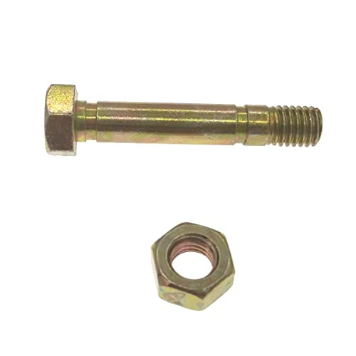 Cancanle 12 Pack Snow Thrower Shear Pins and Nuts Replacement for Rotary 5575 Fit for Ariens 52100100