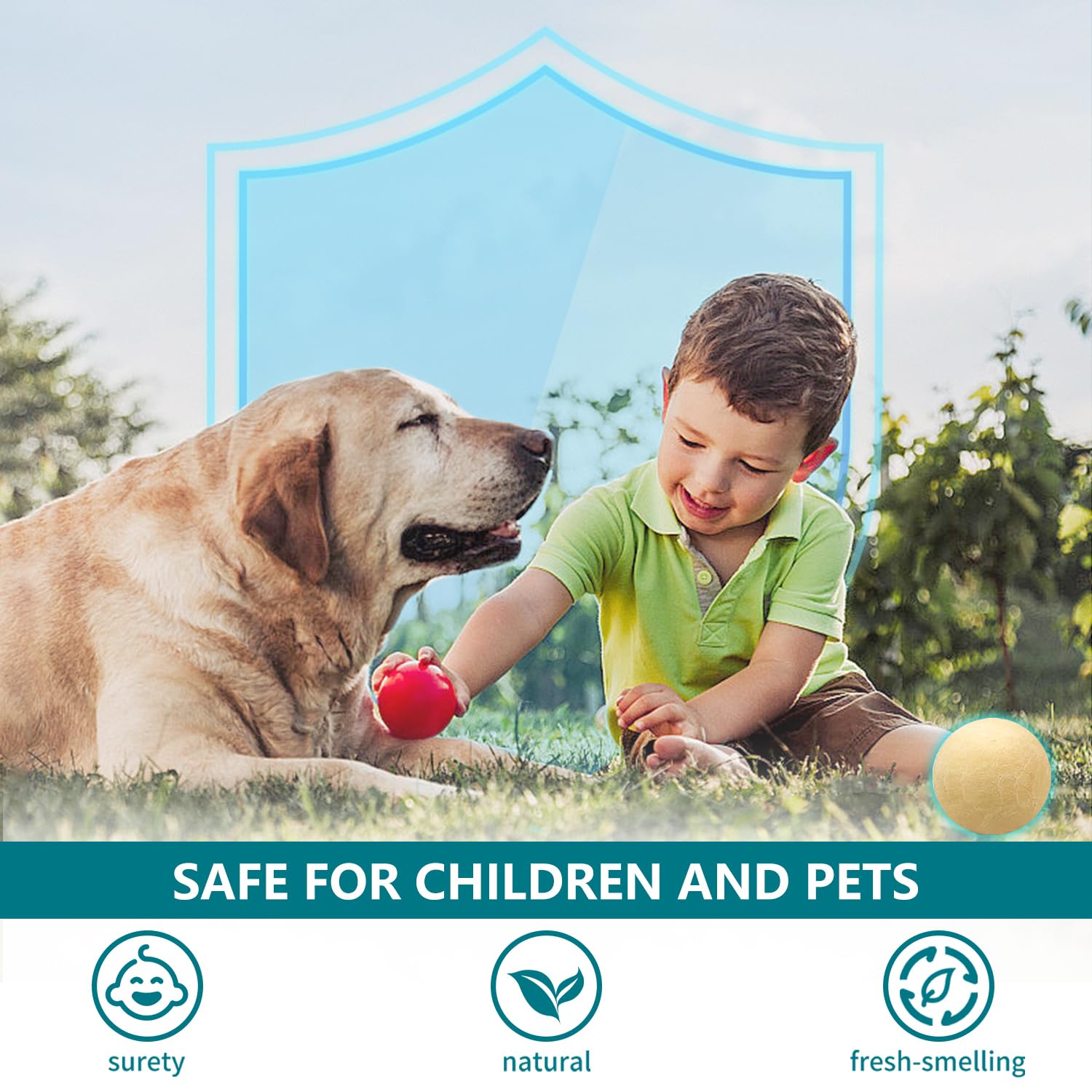 Mosquito Repellent for Patio - Mosquito Repellent Indoor & Outdoor Protection - Mosquito Deterrent for Yard - Mosquito Control for Rooms, Keep Mosquitos Away for Camping - 8 Balls…