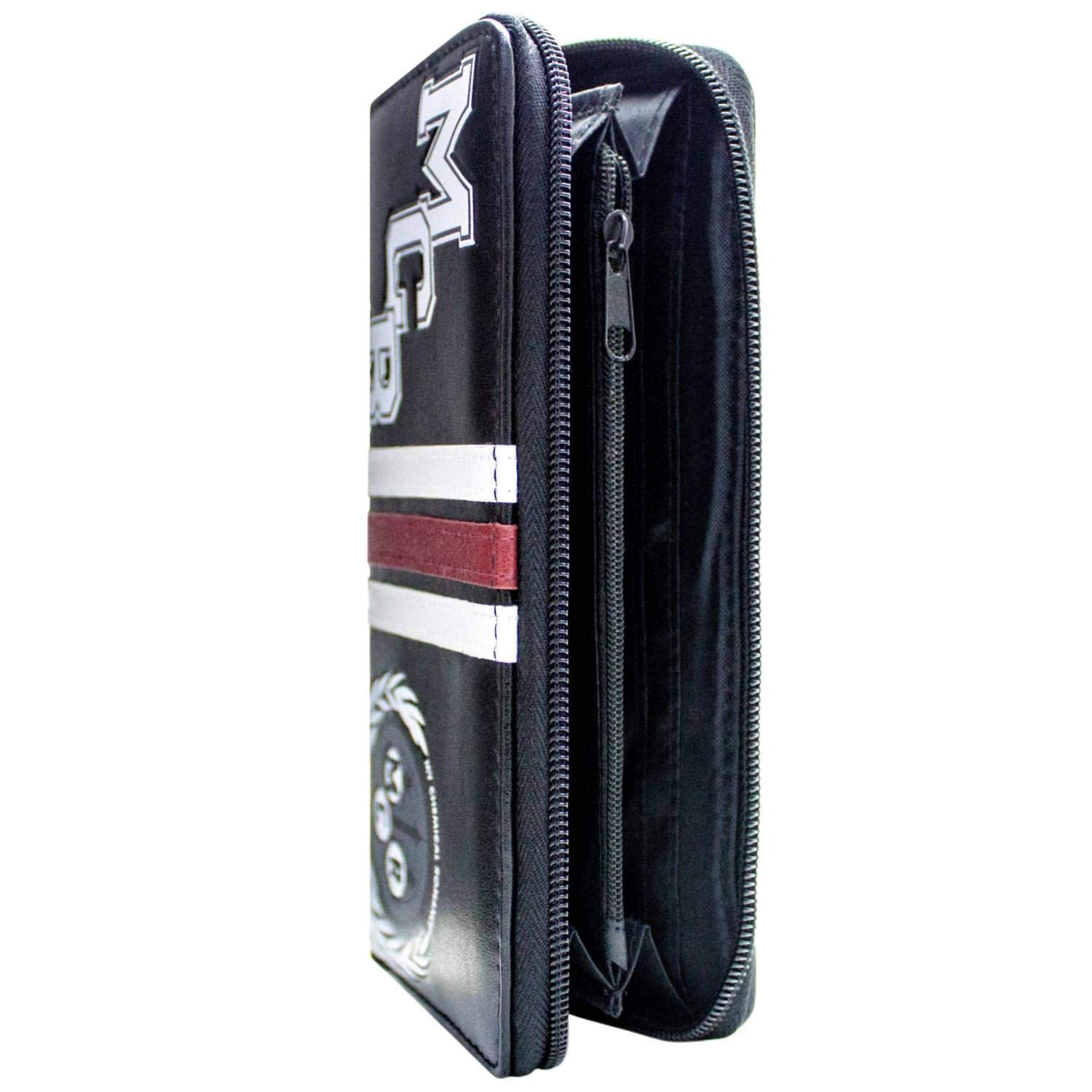 My Chemical Romance MCR Rock Band Coin and Card Purse Black, Black, One Size, Clutch