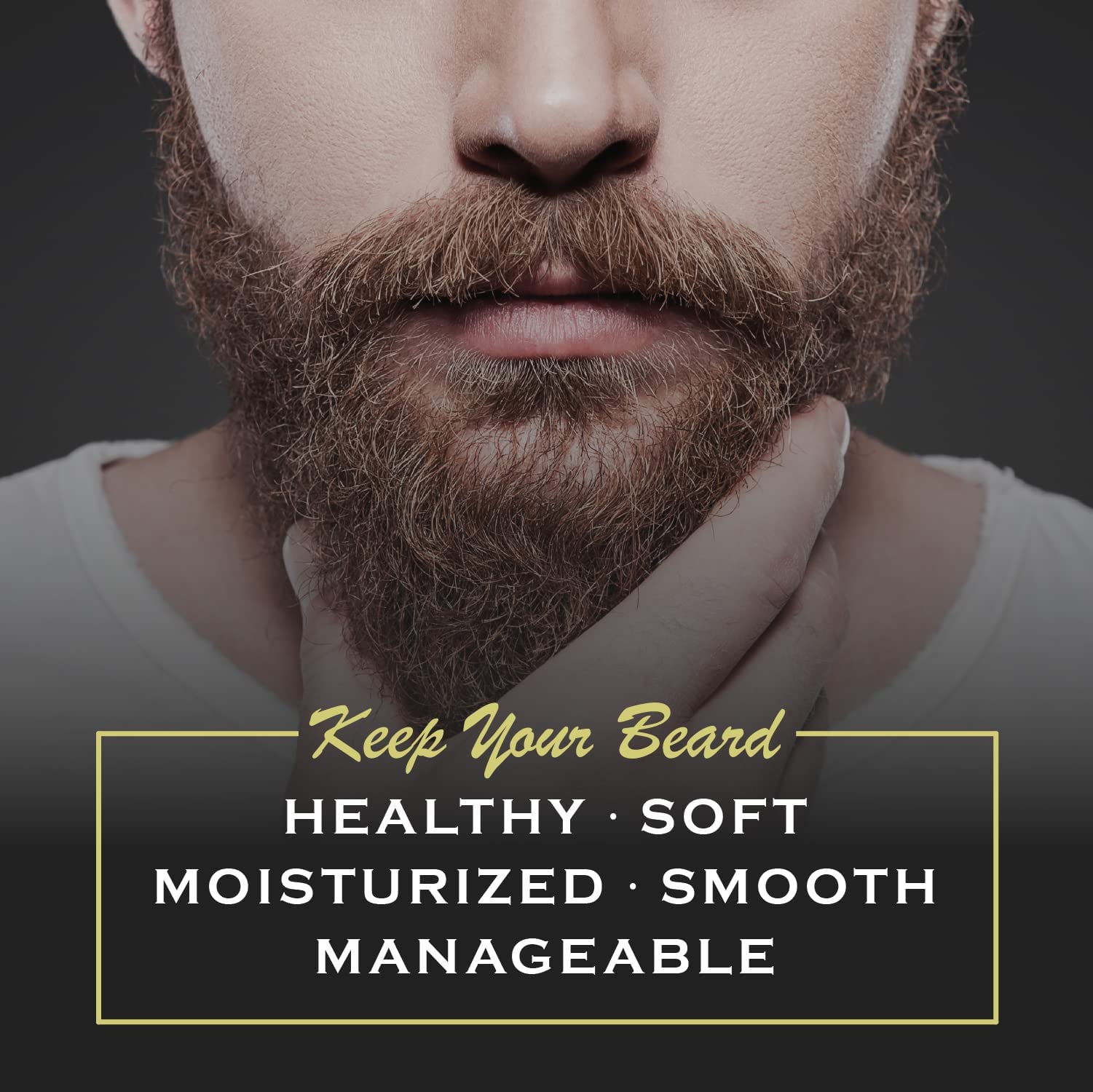 Natural Man Beard Oil 4oz All Natural Unscented (No Added Fragrance) Beard Conditioner