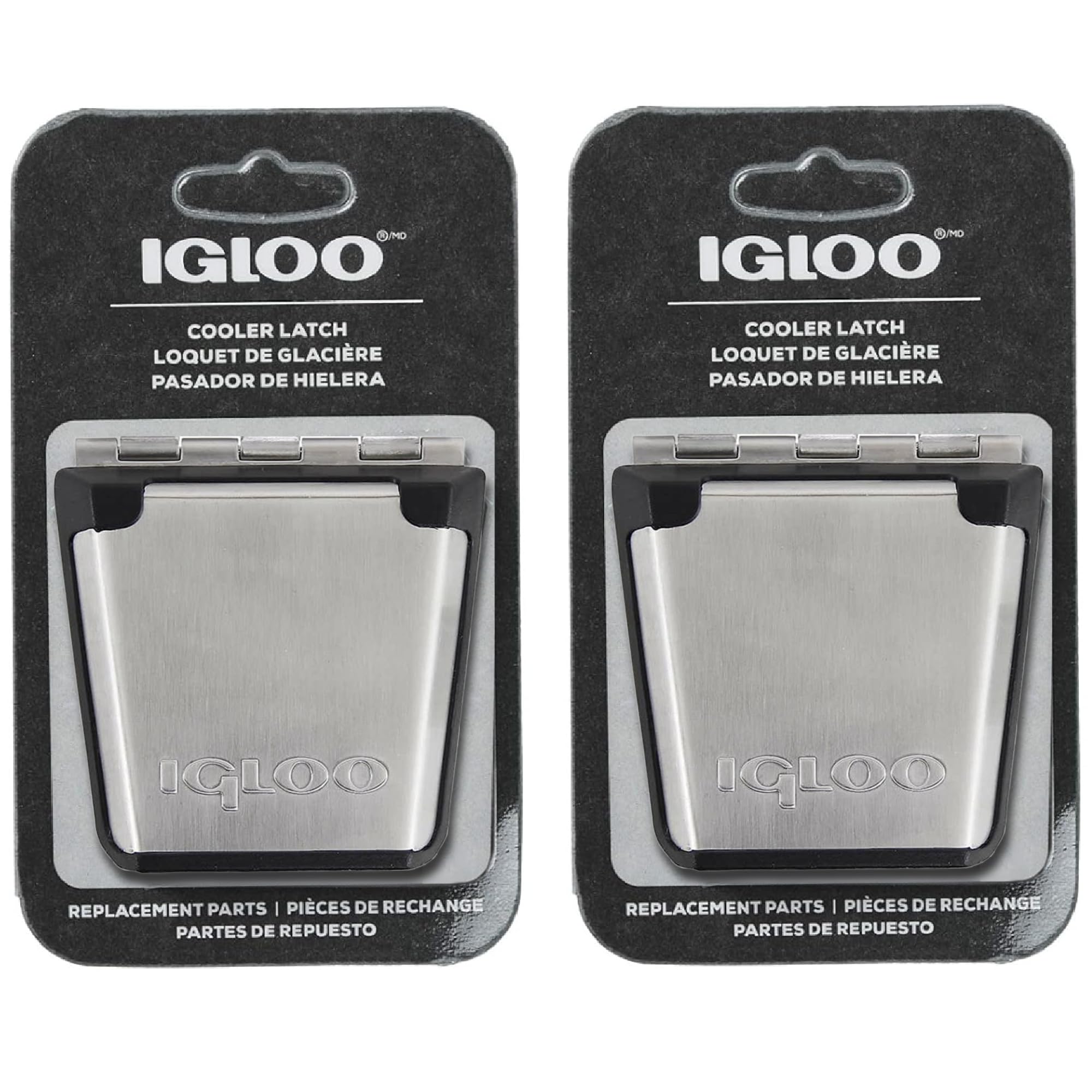Igloo Cooler Stainless Steel Latch and Single-Screw Attachment Post, 2-Pack