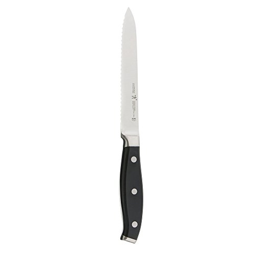 HENCKELS Forged Premio Knife Block Set, 17 Piece, Black
