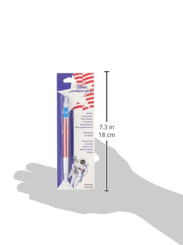 Fisher Space Pen, All Metal Space Pen with American Flag Design, Black Ink, Fine point (SAFP5)