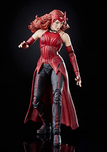 Avengers Hasbro Marvel Legends Series 6-inch Action Figure Toy Scarlet Witch, Premium Design and 4 Accessories, for Kids Age 4 and Up