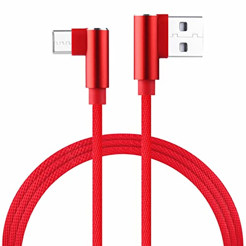 BGNTBUK Rs-232 Cable 10 Feet Micro USB L Type Interface Smartphone Charging Data Cable 3A Smart Fast Charging Cable 1m Microphone Cord Extender