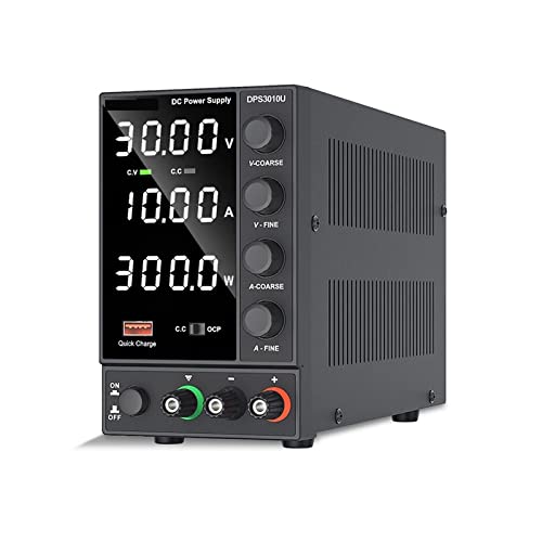 DC Power Supply Variable Adjustable DC power supply Digital Lab Bench Power Source Stabilized Power Supply Voltage Regulator Switch Voltage Regulator Switch for Spectrophotometer and lab Equipment Rep