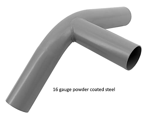 Canopy Fittings 1-3/4" Frame Connectors 3 Way, 4 Way Set for Shelter Carport Deck Shed Kit, 3/Pack (3-Way Gray)