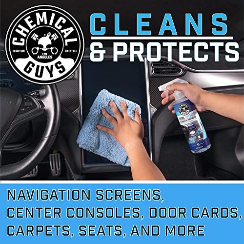 Chemical Guys SPI_191_16 Lightning Fast Carpet and Upholstery Stain Extractor & SPI22016 Total Interior Cleaner and Protectant, Safe for Cars, Trucks, SUVs, Jeeps, Motorcycles, RVs & More, 16 fl oz