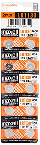 Maxell LR1130 2 Pack