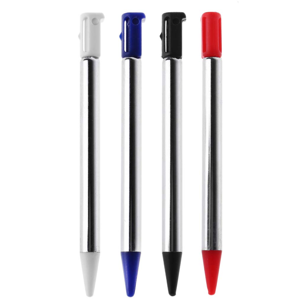 jackyee Short Adjustable Styluses Pens for 3 Extendable Styluspen Retractable Stylus Black