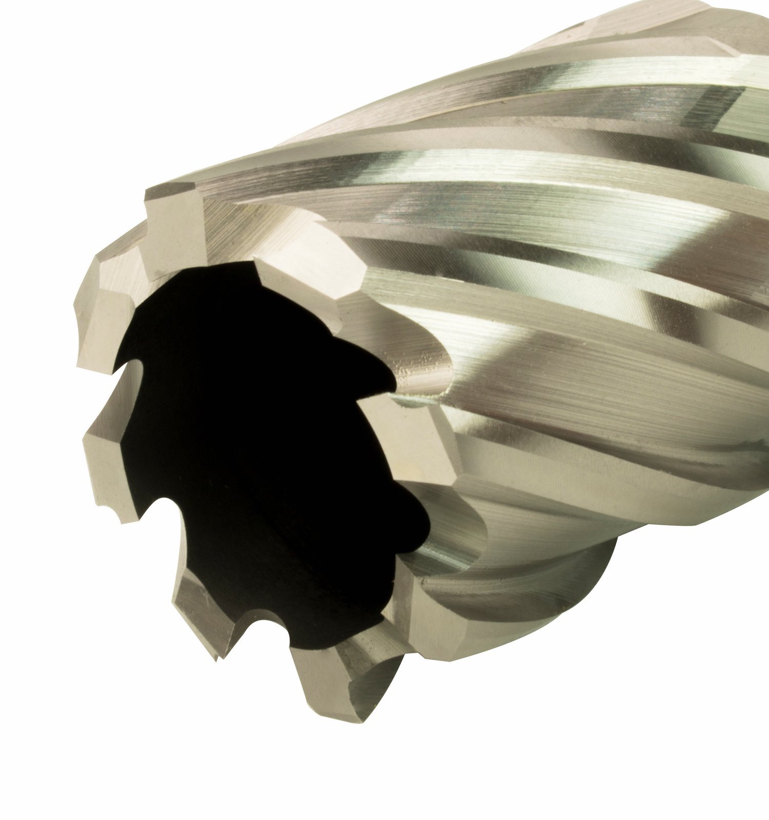 Steel Dragon Tools 1-1/8" x 1" High Speed Steel Annular Cutter with 3/4" Weldon Shank