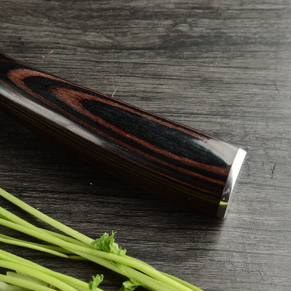 FULLHI Knife Set 3 Pieces Japanese Knife Set, Premium German Stainless Steel Kitchen Knife Set